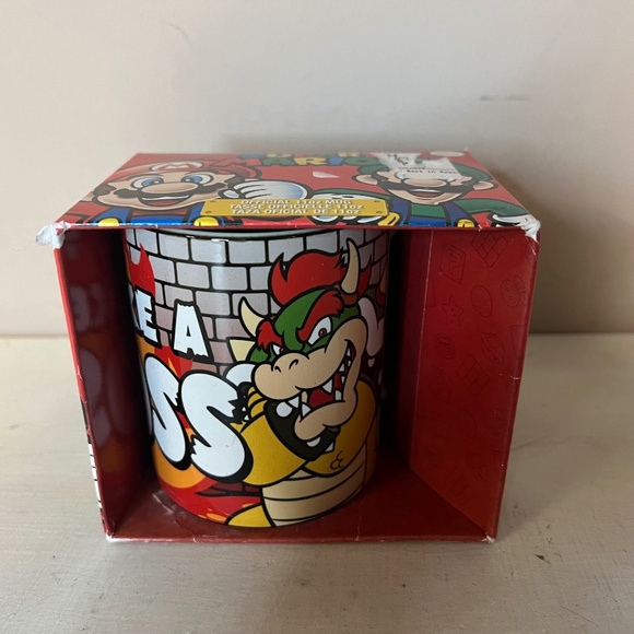 Nintendo | Dining | New Nintendo Super Mario Bros Bowser Like A Boss Coffee Mug | Poshmark